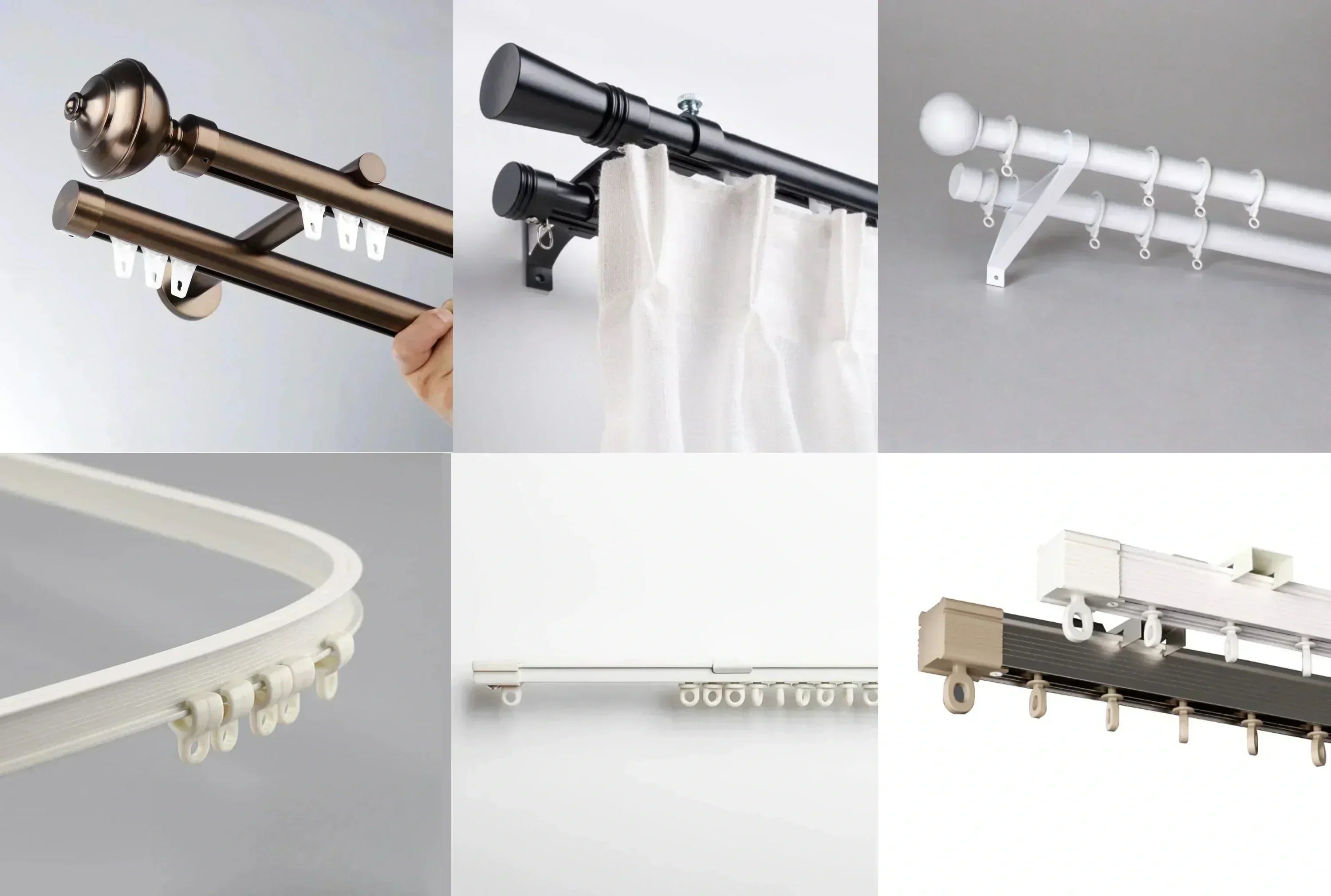 Curtain Rods and Tracks Guide: 8 Must-Know Tips for Buyers｜EaseEase