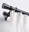 Extra-Long Curtain Rod | Custom Aluminum Sliding Rods for Large Window