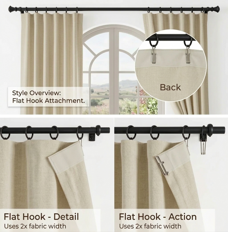 Types of Curtain Headers: How to Choose Hanging Header Style